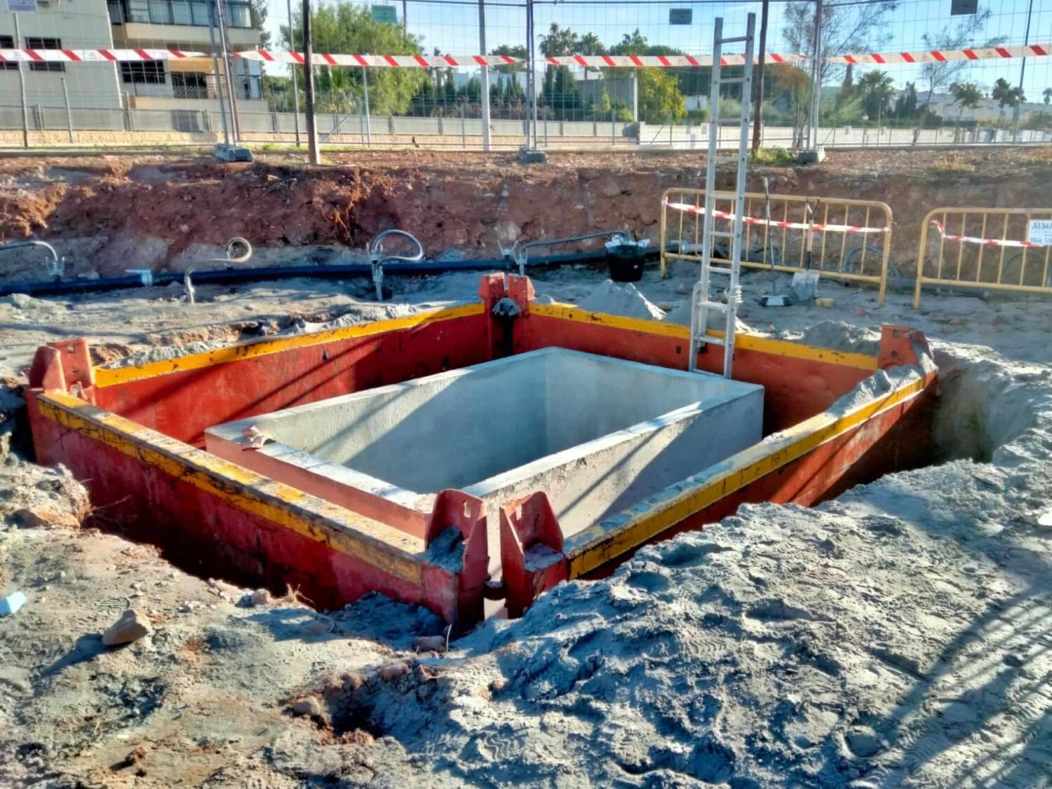 Wellpoint con prefiltro en una obra de urbanización residencial en ...